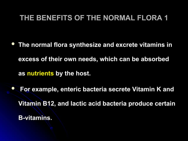Normal flora of the human system for nursing students | PPT