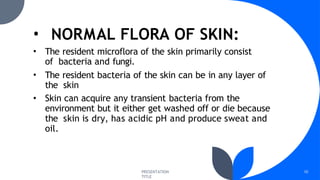 NORMAL FLORA Pharmaceutical Microbiology .pptx