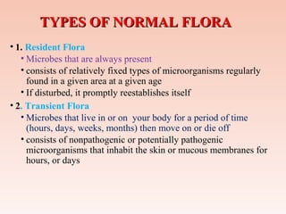 Normal flora by manoj | PPT