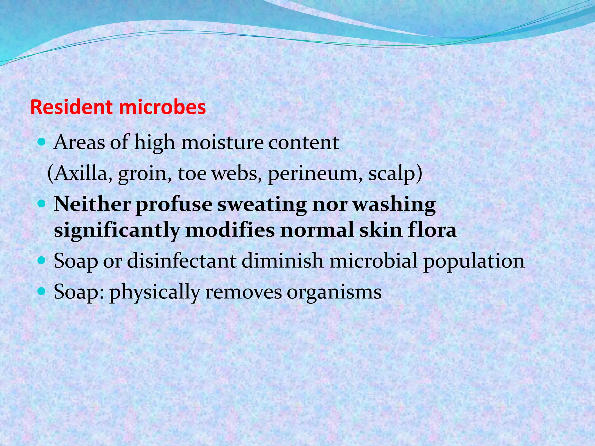 Normal flora of skin | PDF