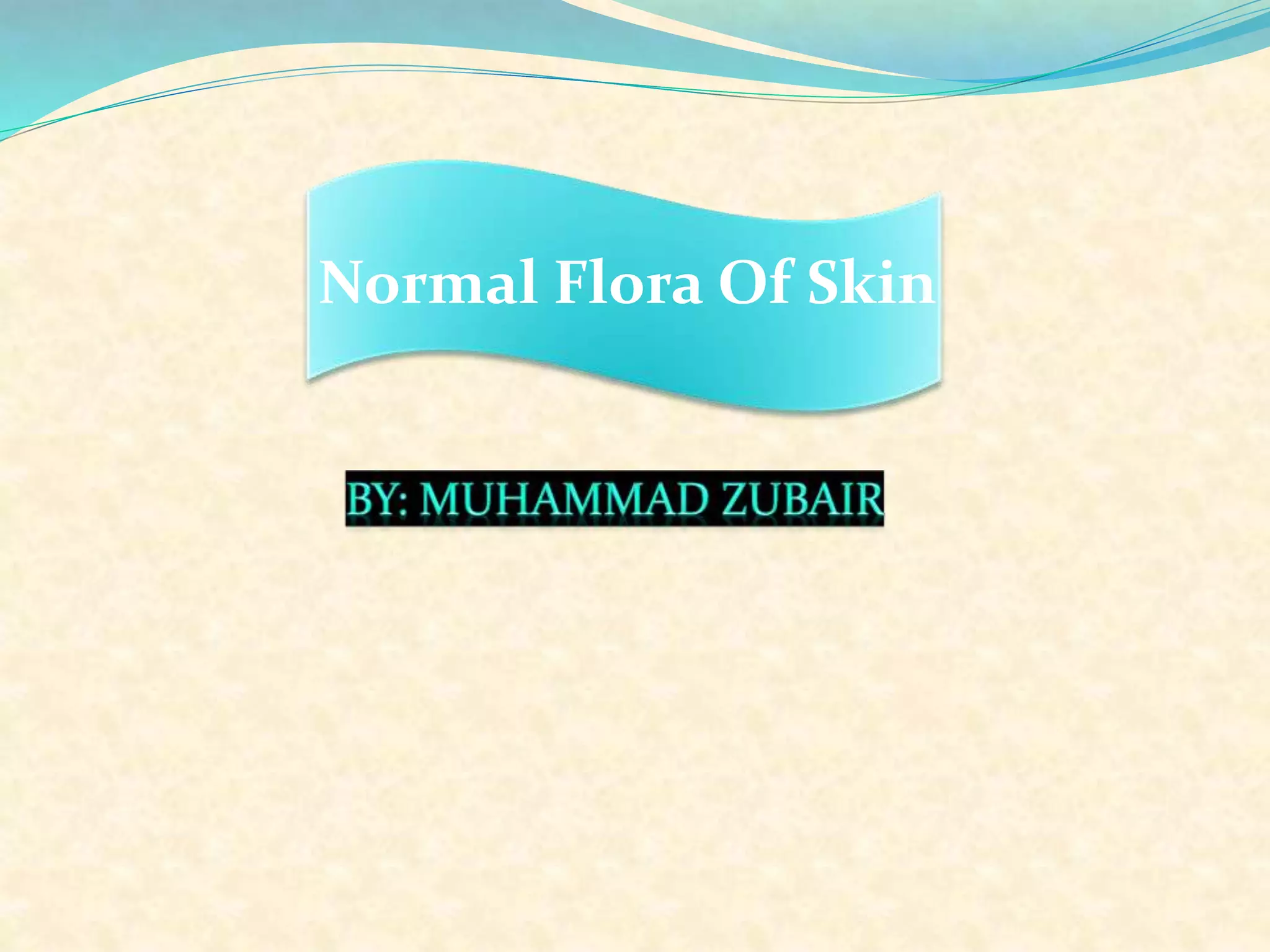 Normal flora of skin | PDF