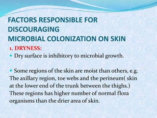 Normal flora of skin | PDF