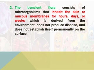 normal floura of human body skin, digective and respiratory system | PPTX