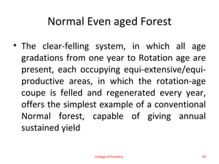 Normal forest – growing stock and increment | PPT