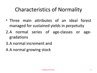 Normal forest – growing stock and increment | PPT