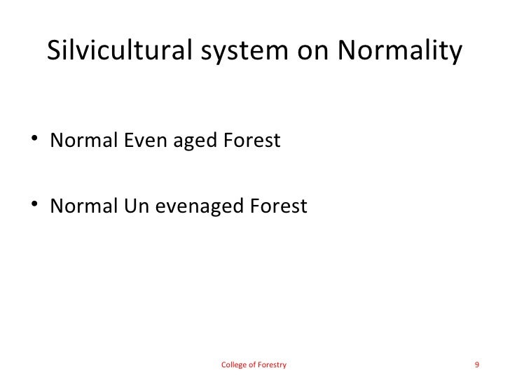 Normal Forest Growing Stock And Increment