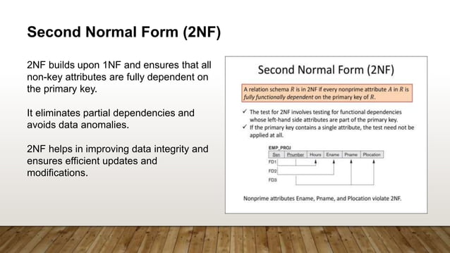 normal form of dbms.pptx | Databases | Computer Software and Applications