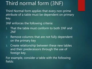 Normal forms | PPT