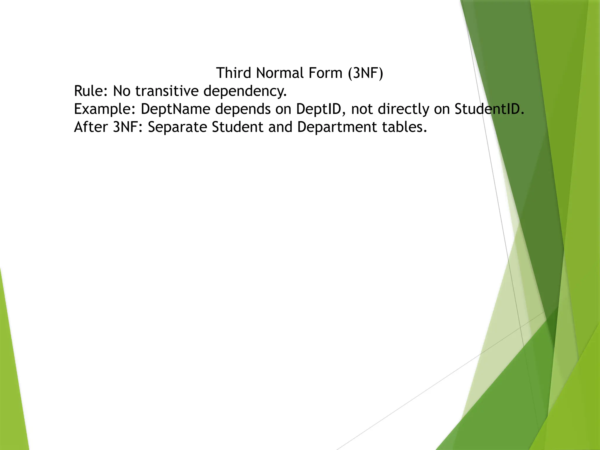 Normal forms and ACID Pr0perties in DBMS | PPTX