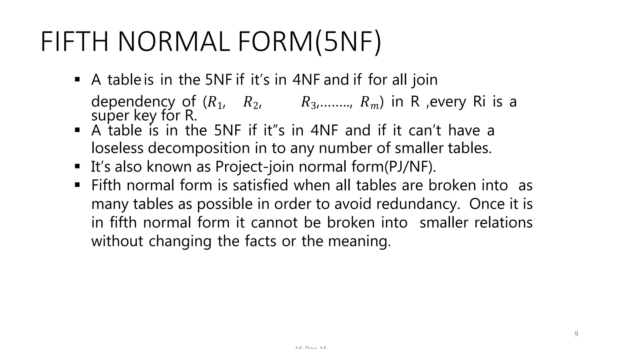 Normal forms fourth and fifth.pptx