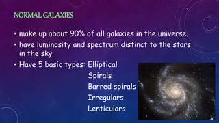 Active Versus Normal Galaxies