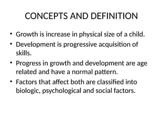 500 LEVEL NORMAL GROWTH AND DEVELOPMENT. | PPTX