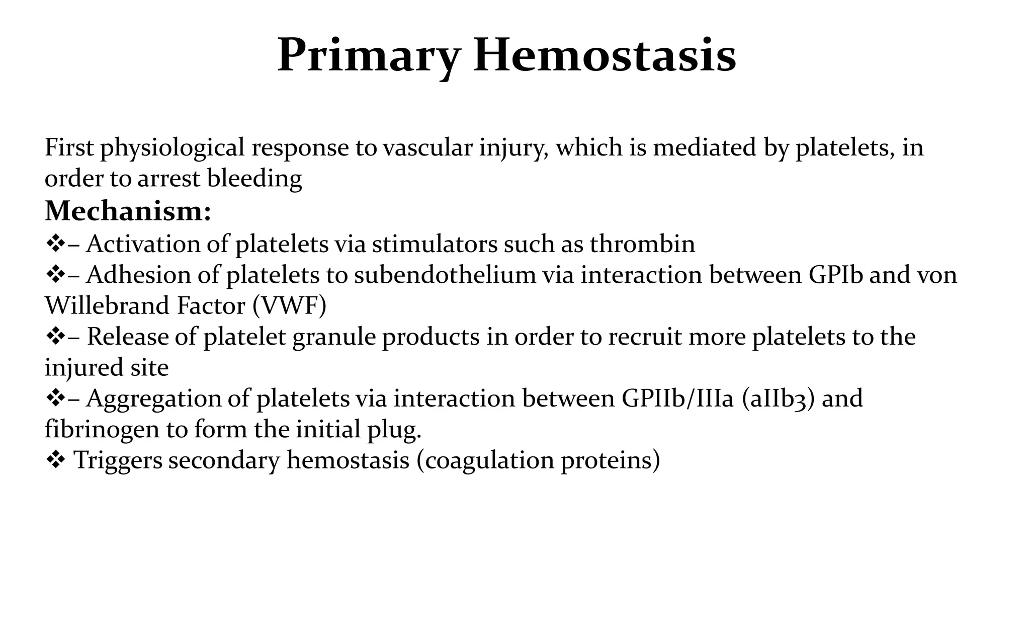 Normal haemostasis | PPTX
