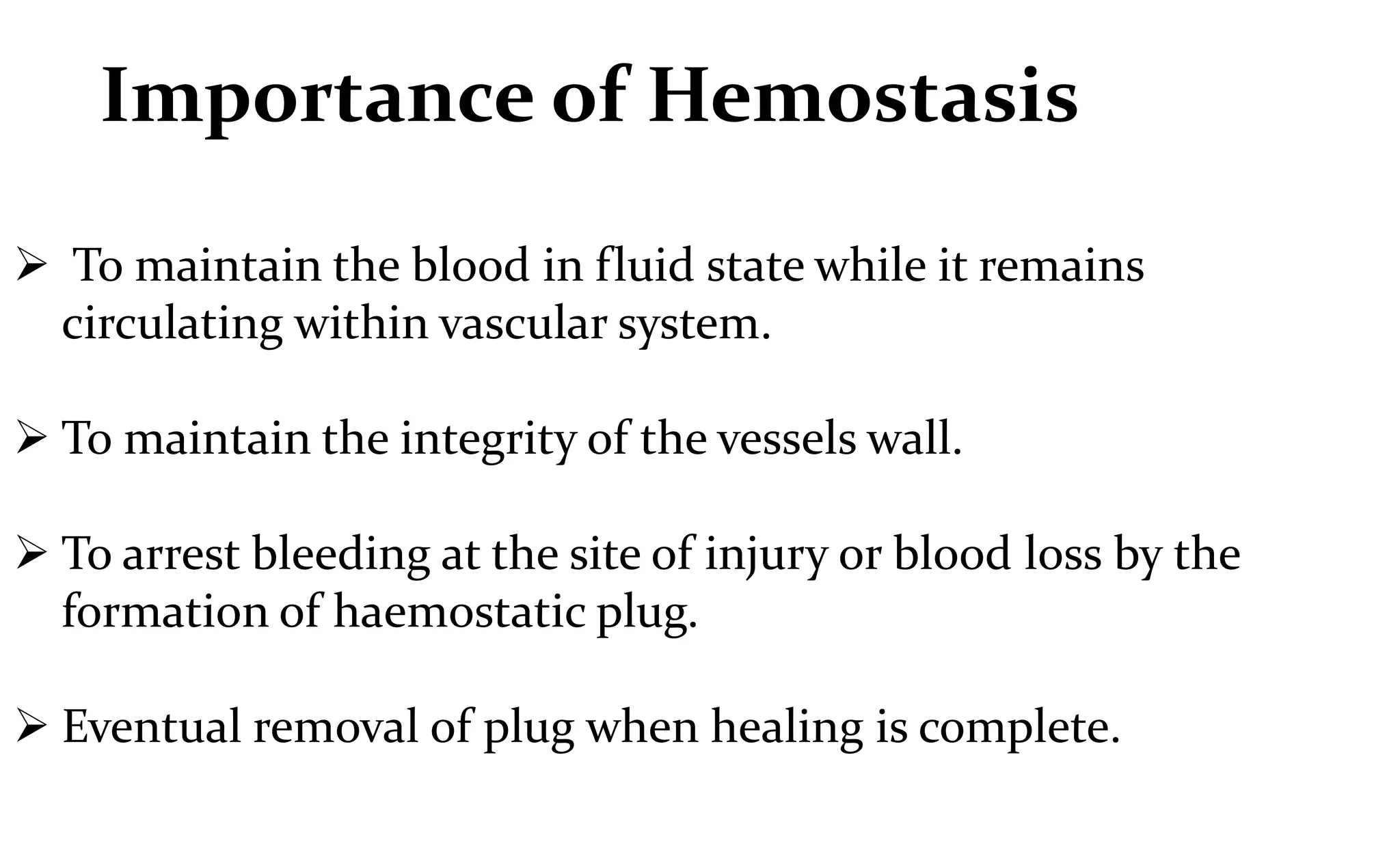 Normal haemostasis | PPTX
