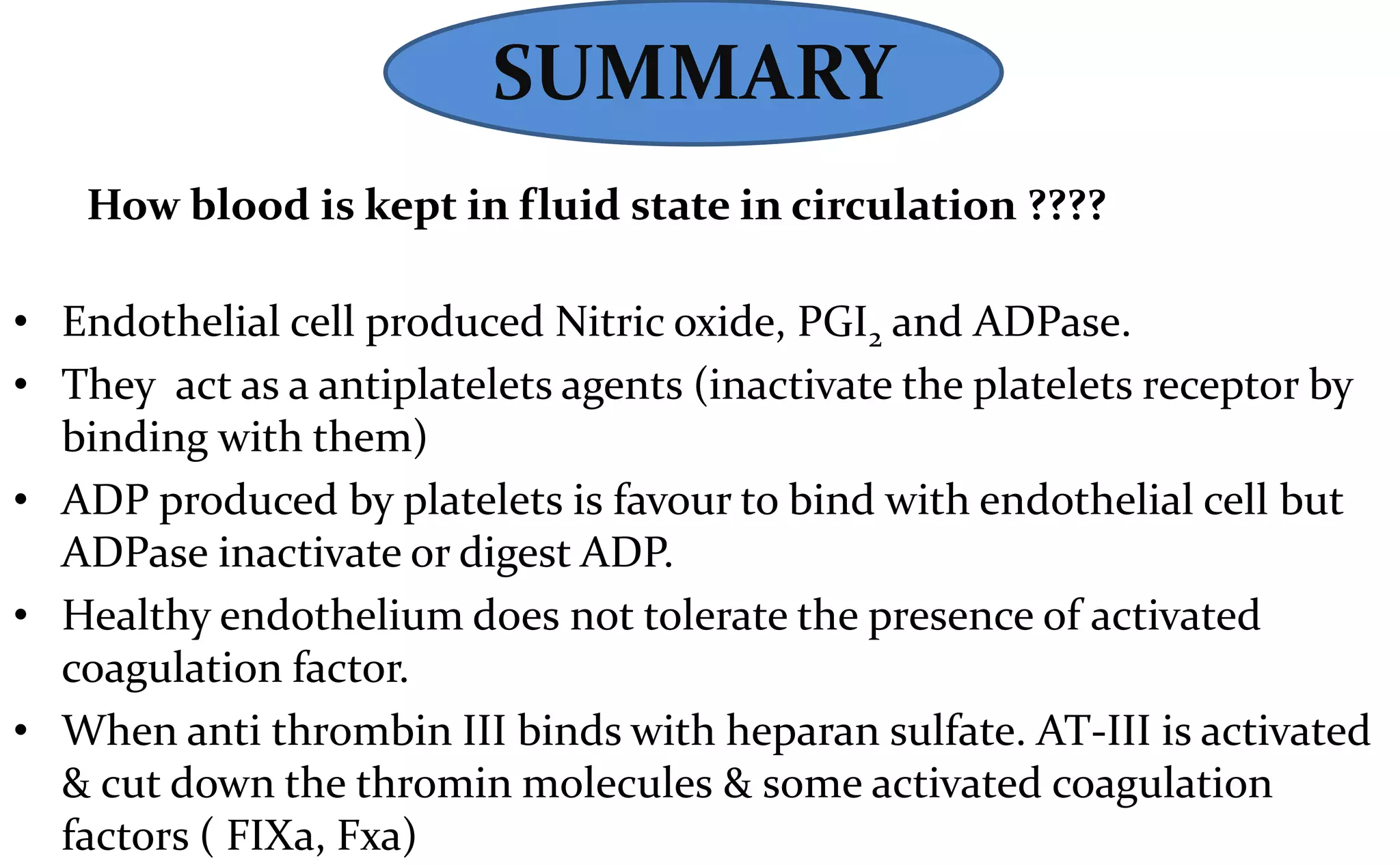 Normal haemostasis | PPTX