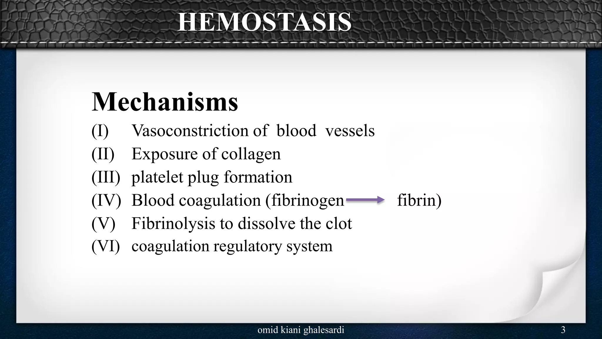 hemostasis( coagulation) | PDF