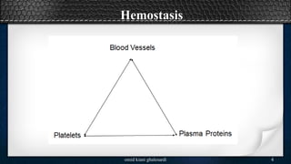 hemostasis( coagulation) | PDF
