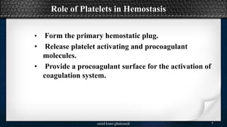 hemostasis( coagulation) | PDF