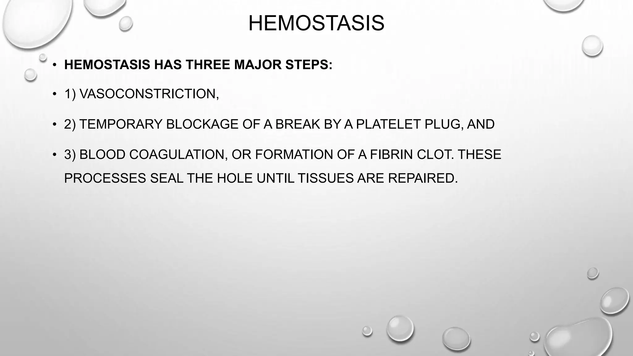 Normal hemostasis | PPTX