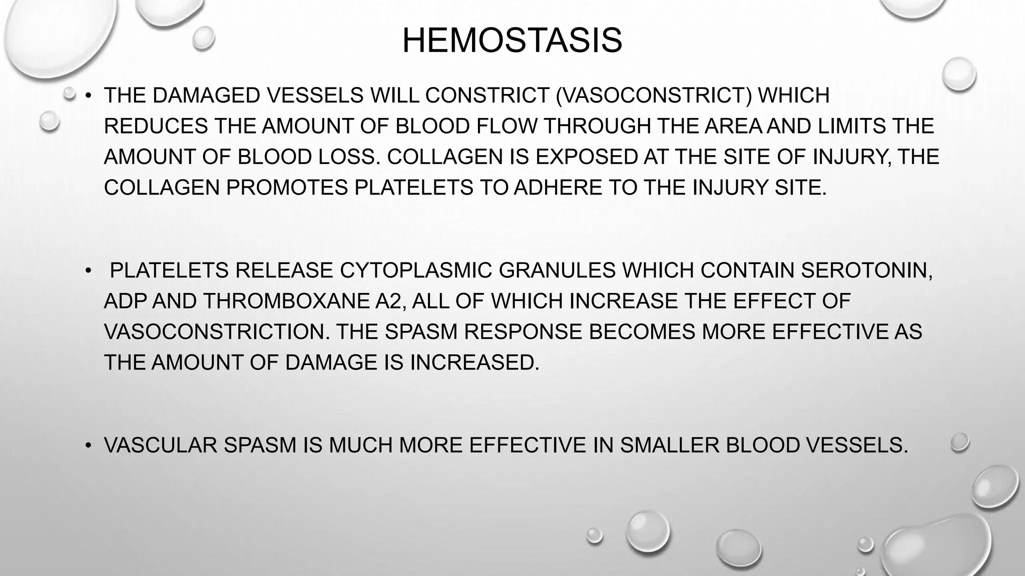 Normal hemostasis | PPTX