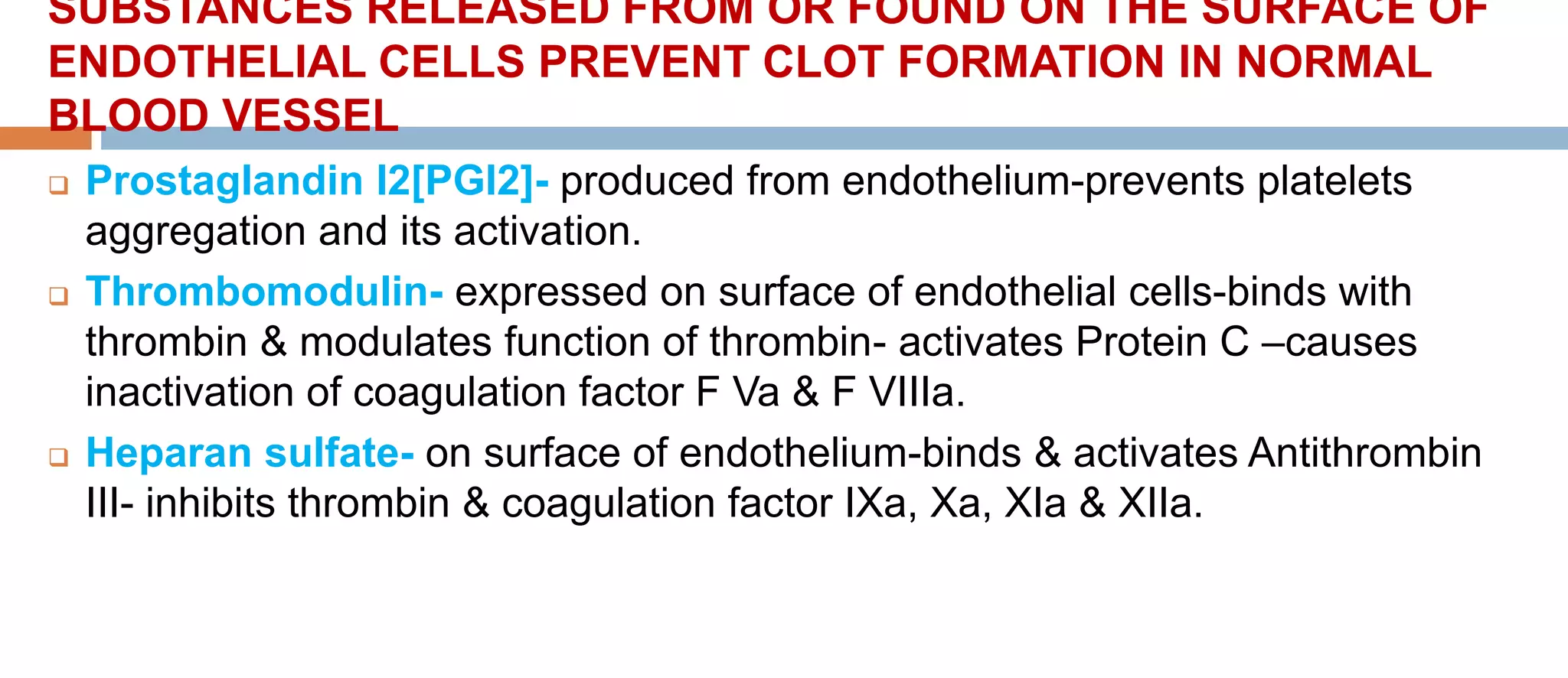 NORMAL HEMOSTASIS | PPTX