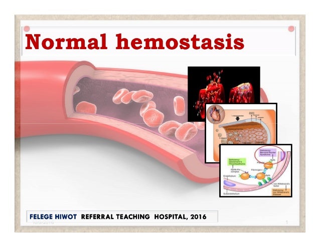 Normal hemostasis and coagulation