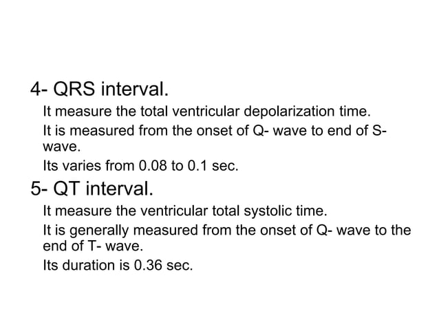 Normal Interval Values.ppt | Heart and Cardiovascular Diseases ...