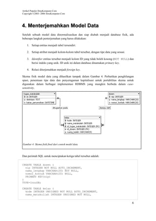 Normalisasi Database | PDF