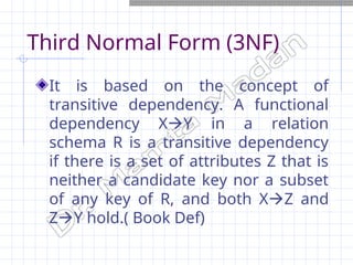 Normalisation of something i dont know and will never know | PPT