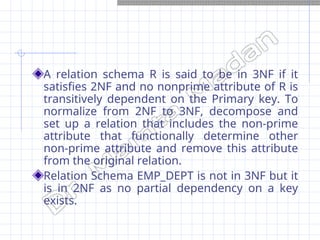 Normalisation of something i dont know and will never know | PPT