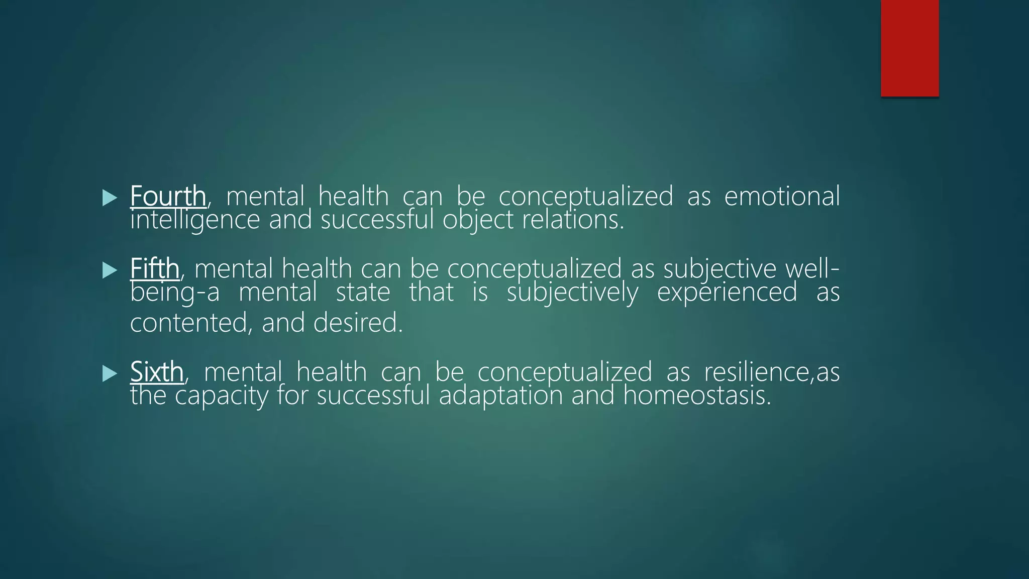 Normality & Mental health | PPTX