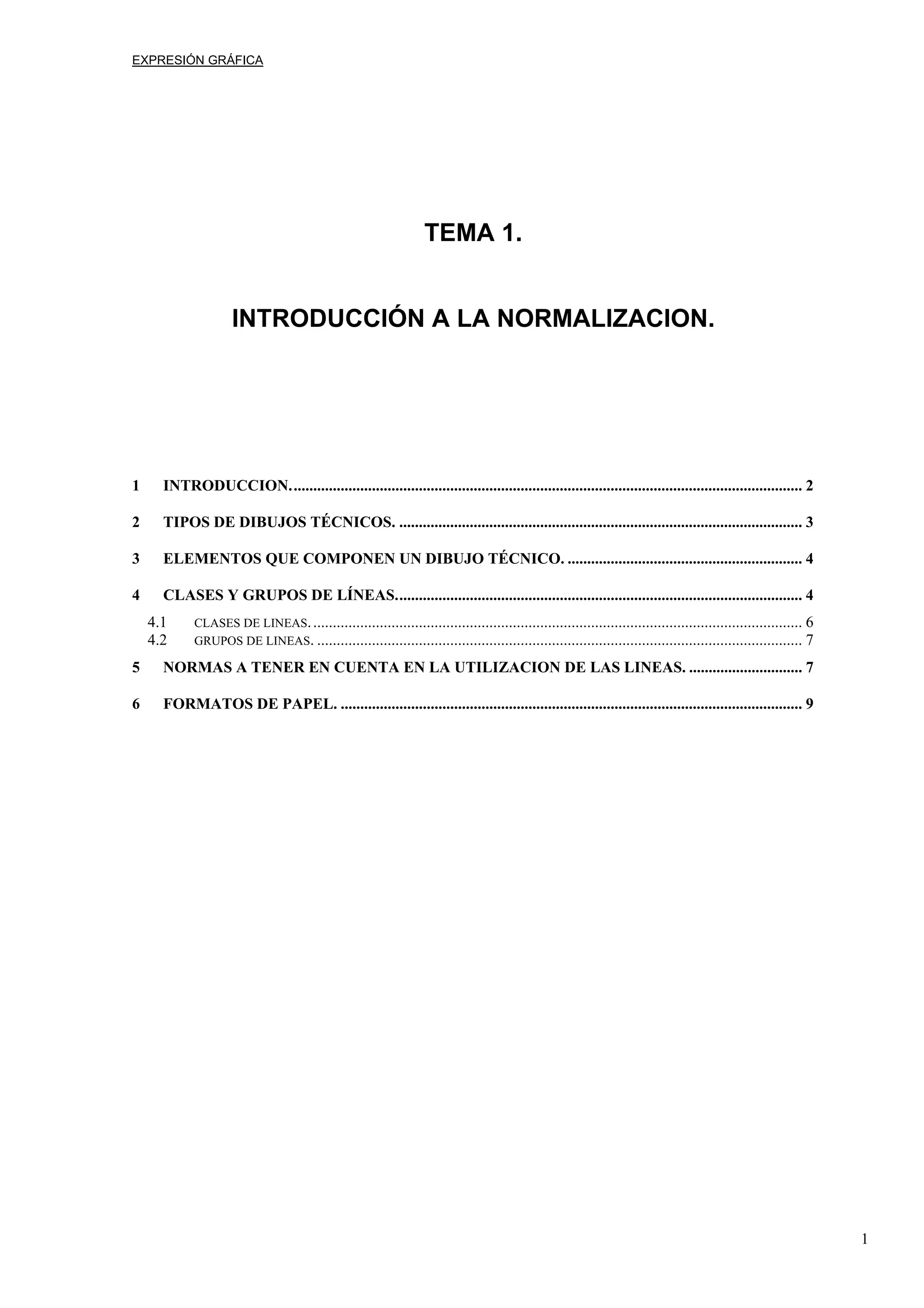 Normalización Para Dibujo Técnico Pdf Descarga Gratuita