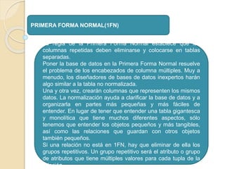 Normalizacion | PPTX