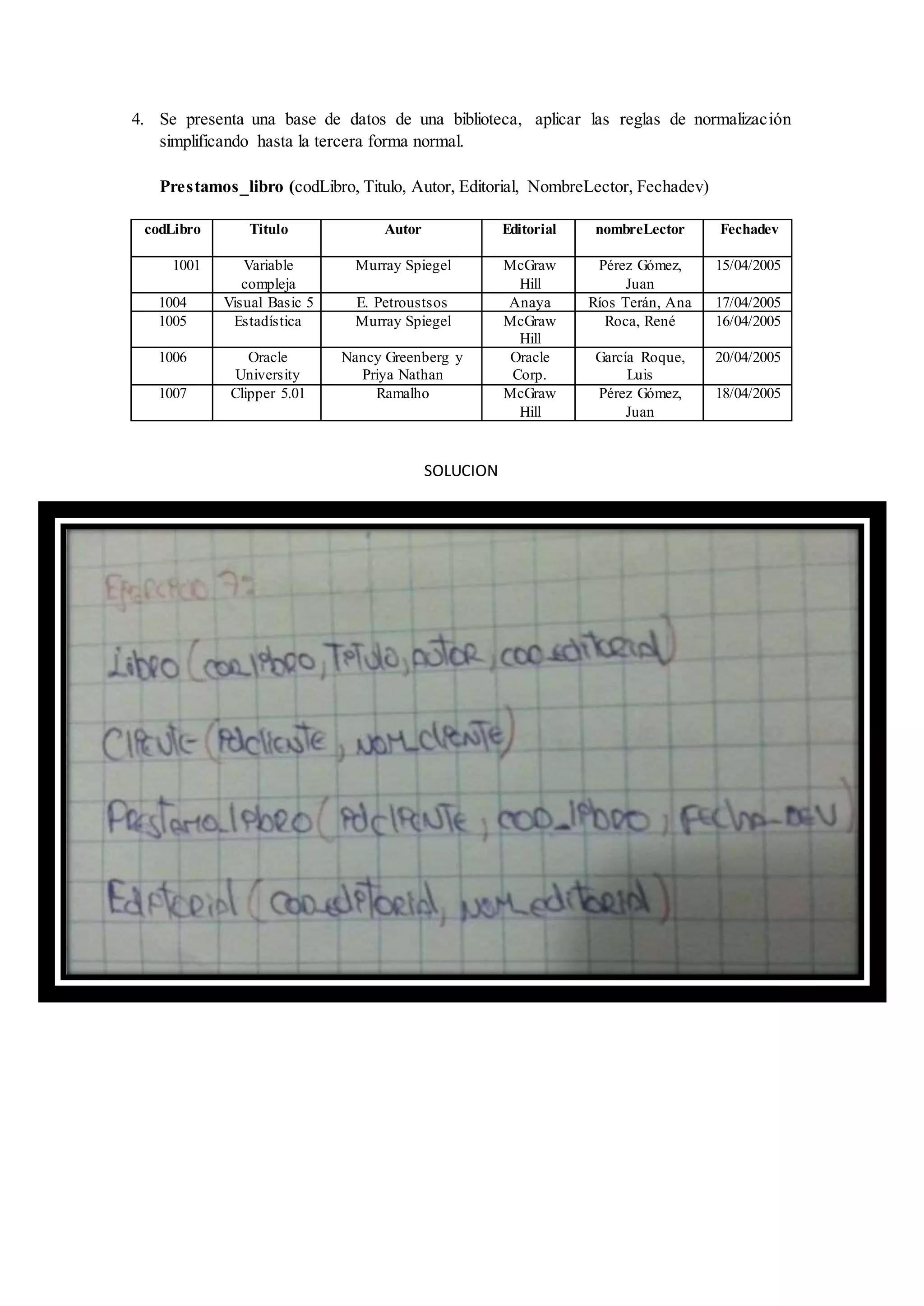 Normalizacion | DOCX
