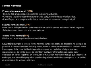 Normalizacion(teoria y ejemplo) | PPTX