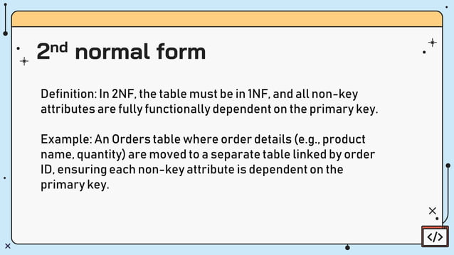 Normalization ppt for RDBMS PPT FOR BCA and for computer science ...