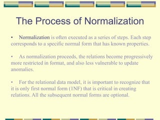 Normalization | PPT