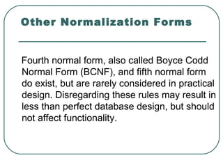 Normalization | PPT