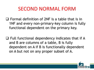 Normalization | PPT