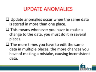 Normalization | PPTX