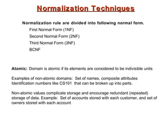 Normalization | PPT