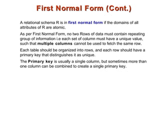 Normalization | PPT