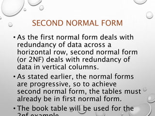 Normalization | PPTX