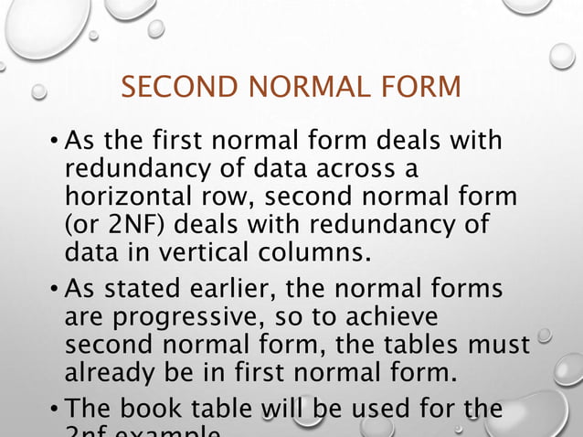 Normalization | PPTX | Databases | Computer Software and Applications