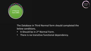 Normalization in a Database | PPTX