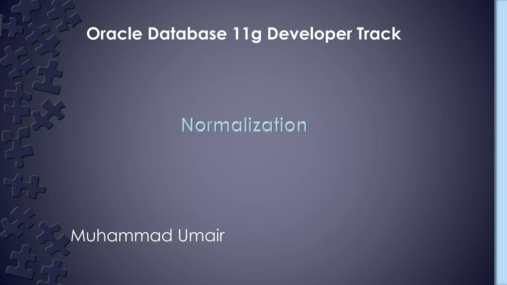 Normalization | PPTX | Databases | Computer Software and Applications