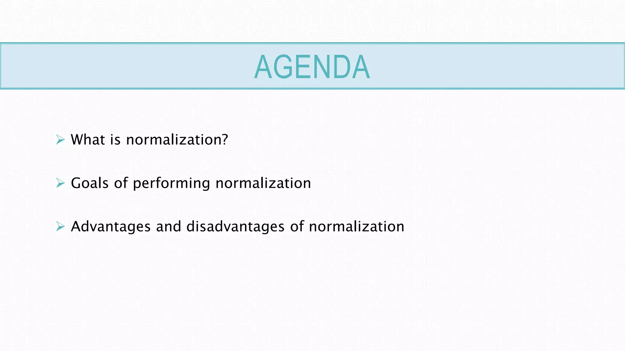 Importance Of Normalization Pptx Databases Computer Software And