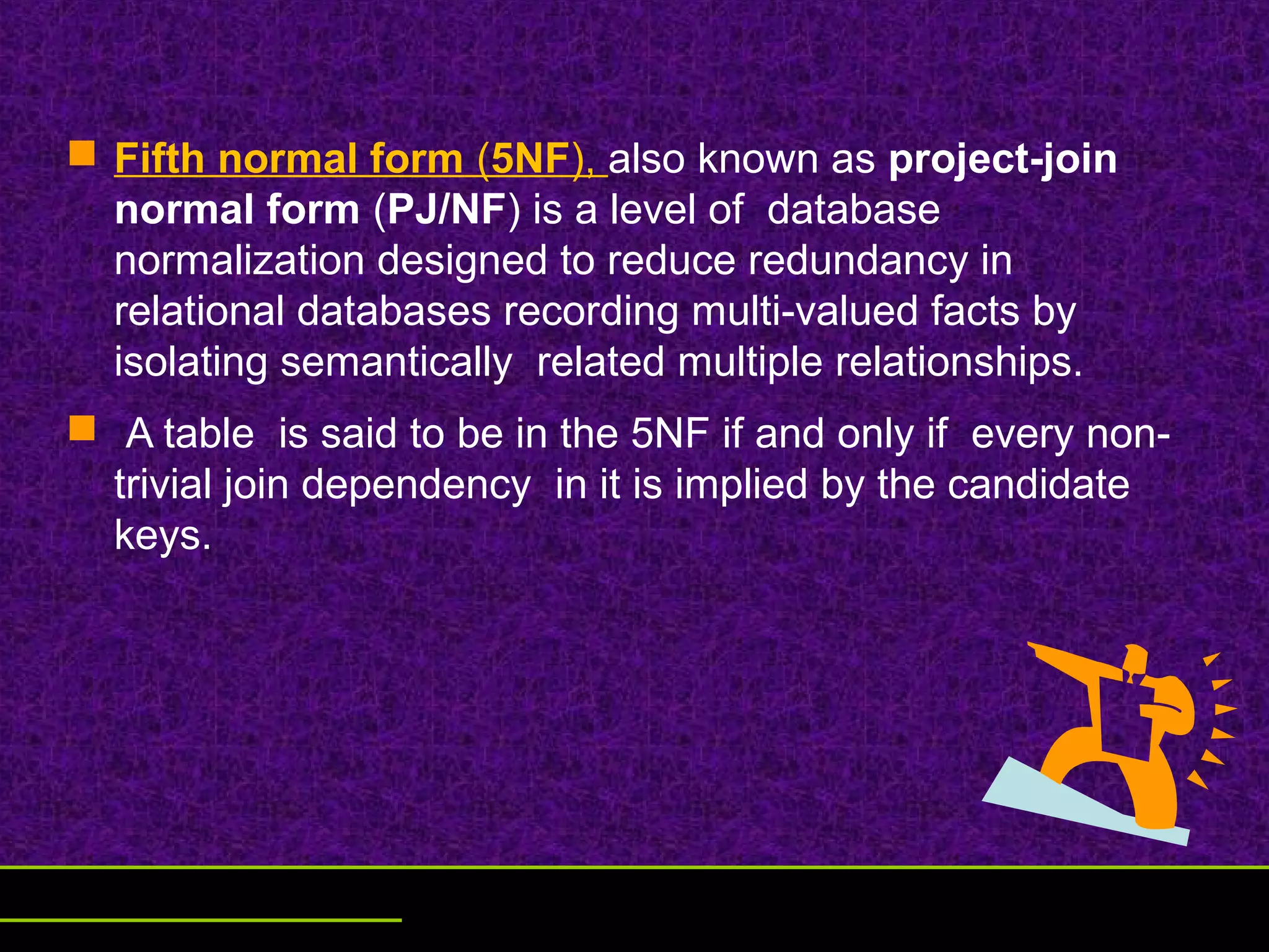 Normalization Ppt Databases Computer Software And Applications