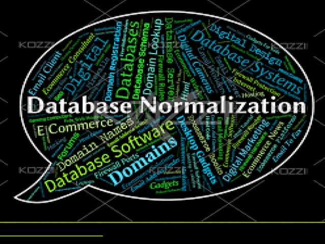 Normalization | PPT | Databases | Computer Software and Applications