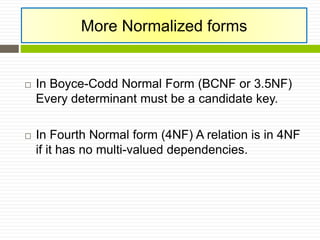 Normalization | PPTX